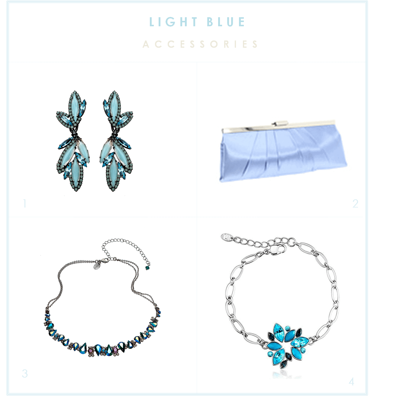 Light Blue Accessories