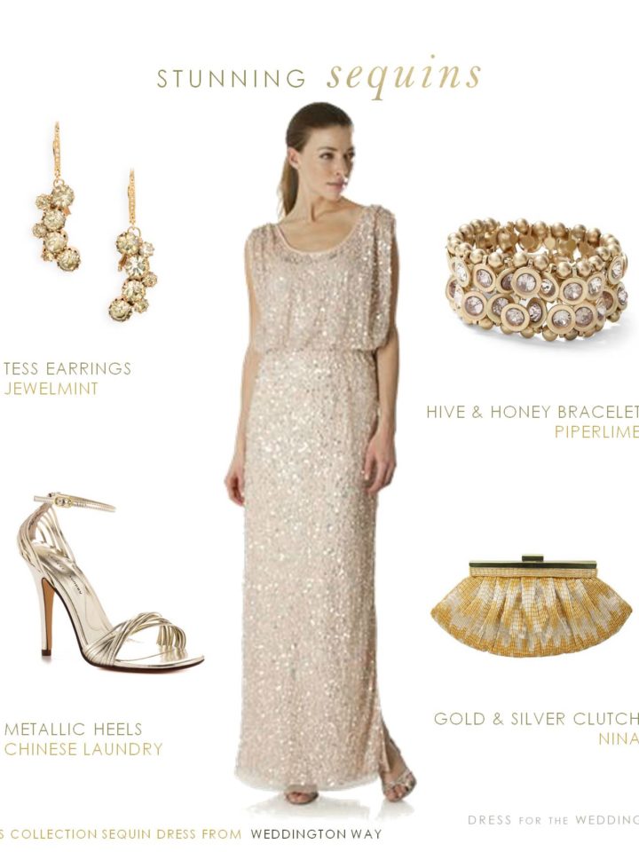 Gold Wedding Attire Ideas - Dress for the Wedding