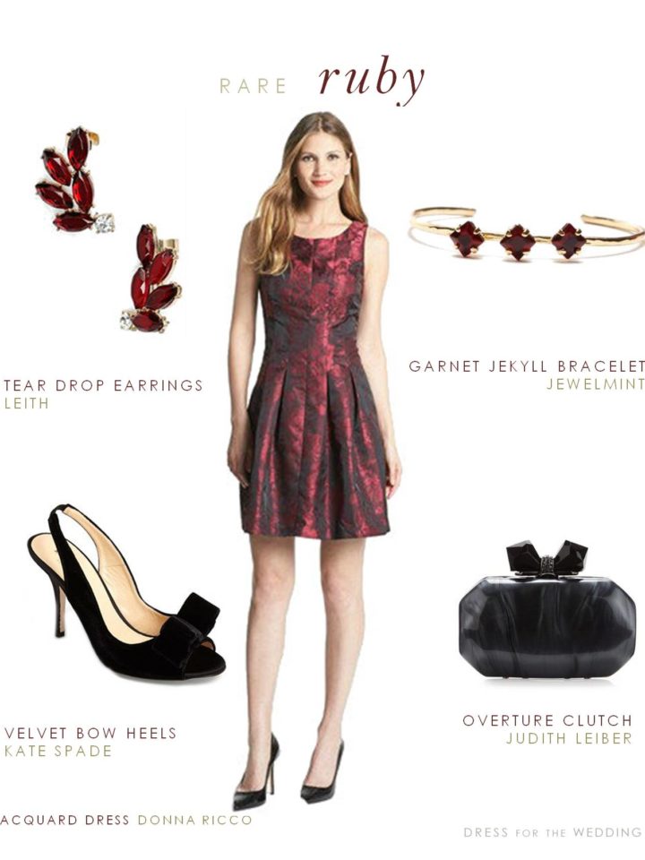 Red Wedding Attire and Outfit Ideas - Dress for the Wedding