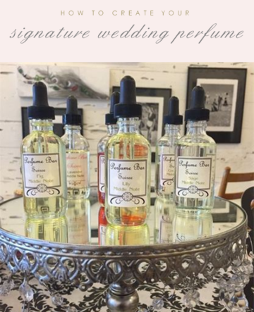 Creating a Custom Wedding Perfume