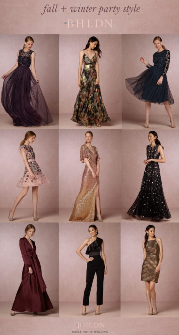 New Party Dresses for Fall and Winter 2016 - Dress for the Wedding
