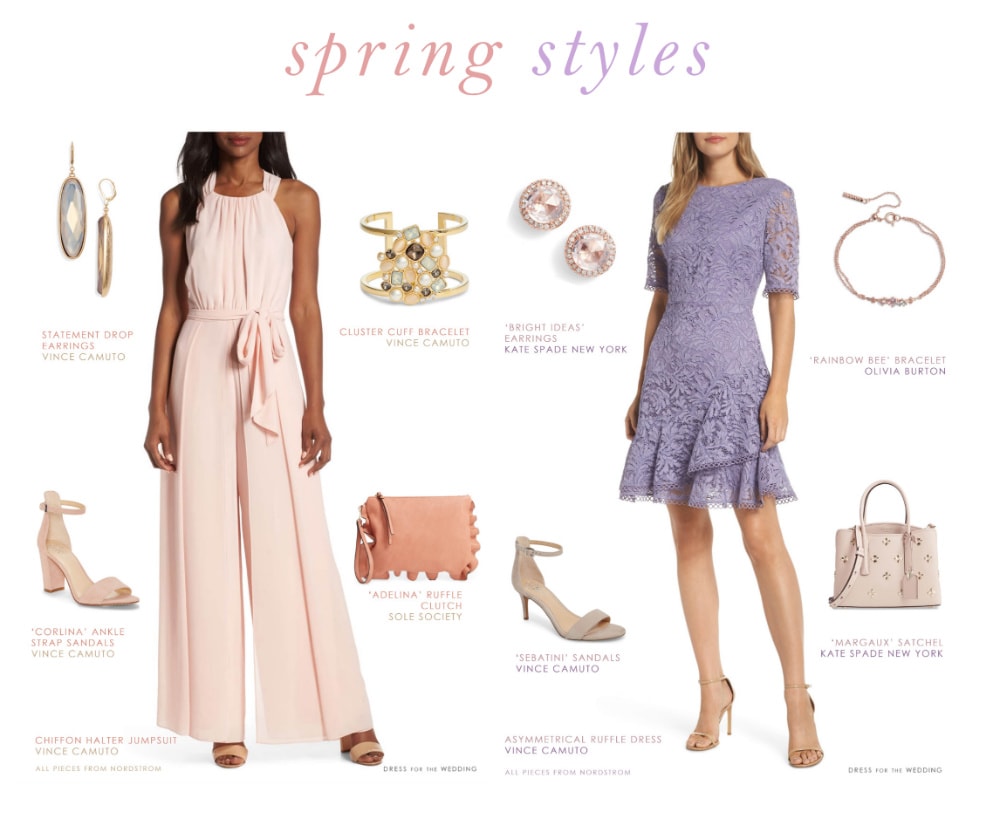 New Outfits for Spring Celebrations - Dress for the Wedding