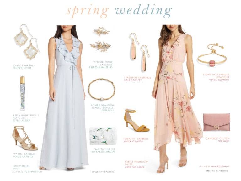 Spring Wedding Attire Ideas from Nordstrom - Dress for the Wedding