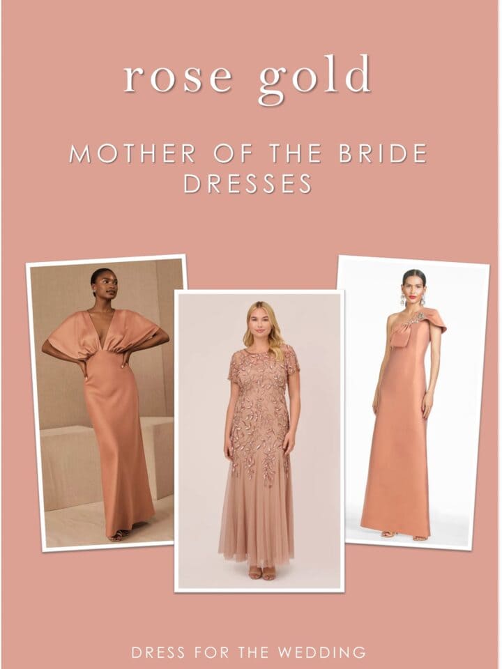 Gold Wedding Attire Ideas - Dress for the Wedding