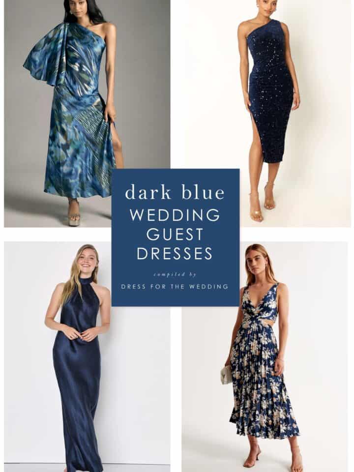 Blue Wedding Attire and Outfit Ideas - Dress for the Wedding