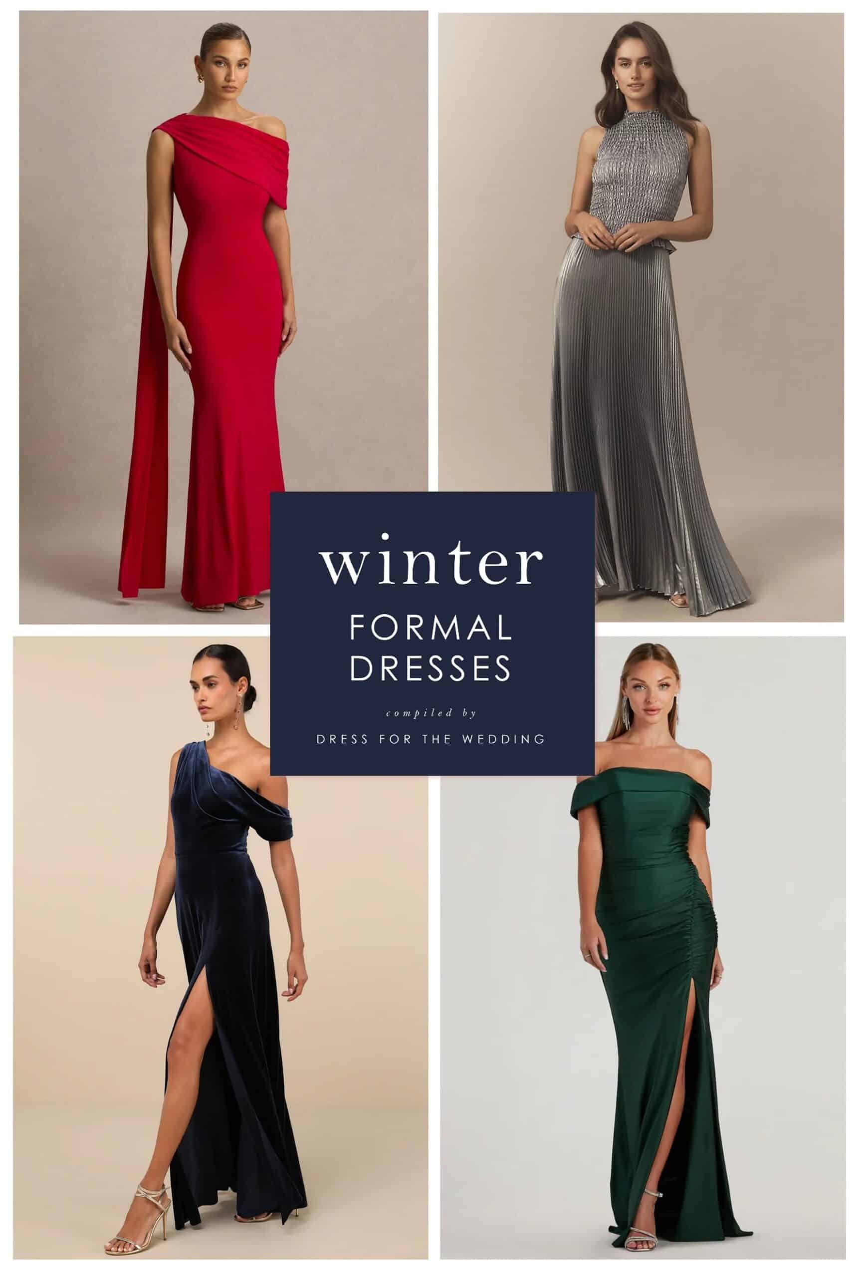 What to Wear to a Winter Formal Wedding or Event - Dress for the Wedding