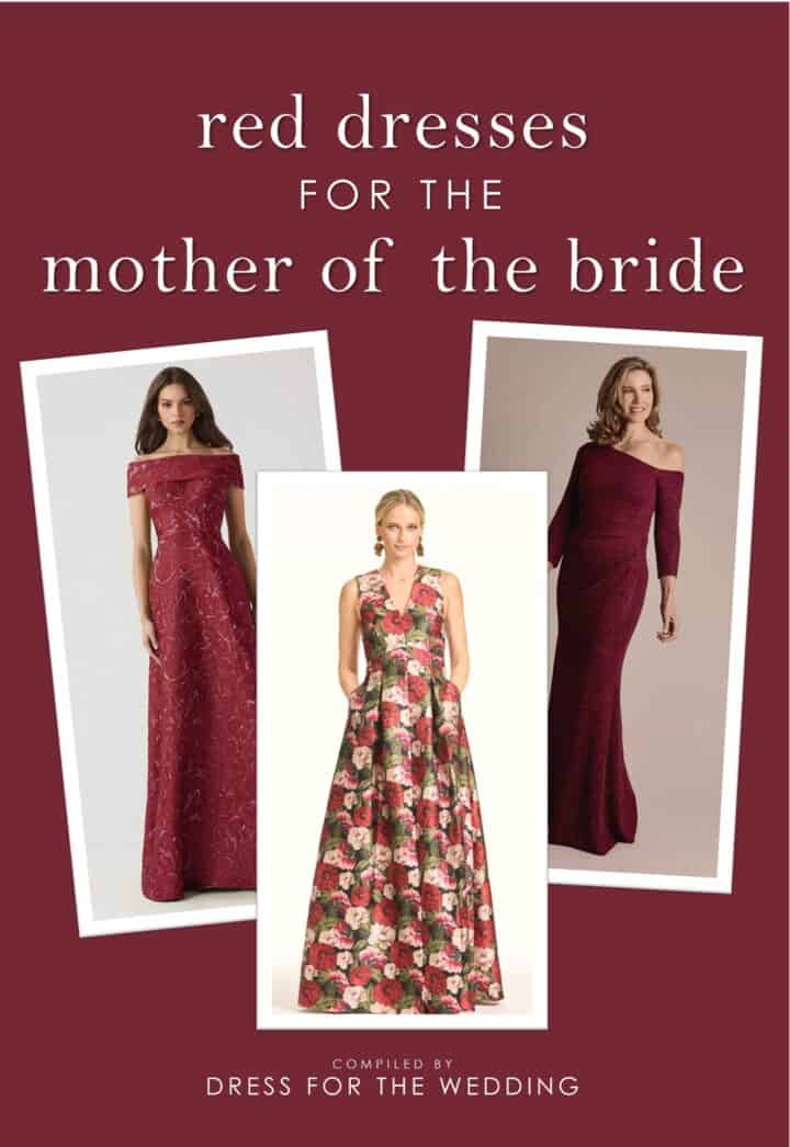Red Mother of the Bride Dresses - Dress for the Wedding