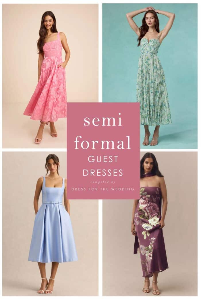 Dresses to Wear to a Semi Formal Wedding - Dress for the Wedding