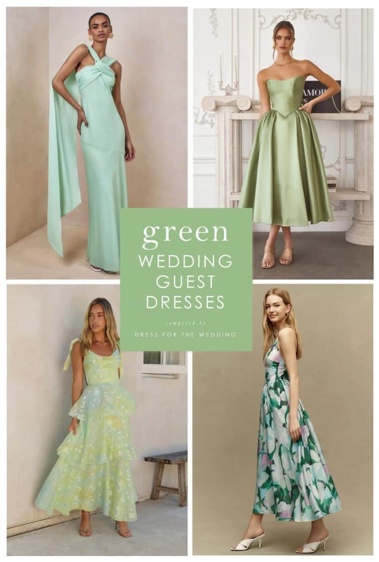 Green Dresses for Weddings - Dress for the Wedding